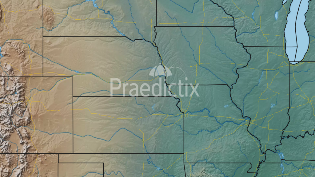 Central Plains United States Map - United States Map