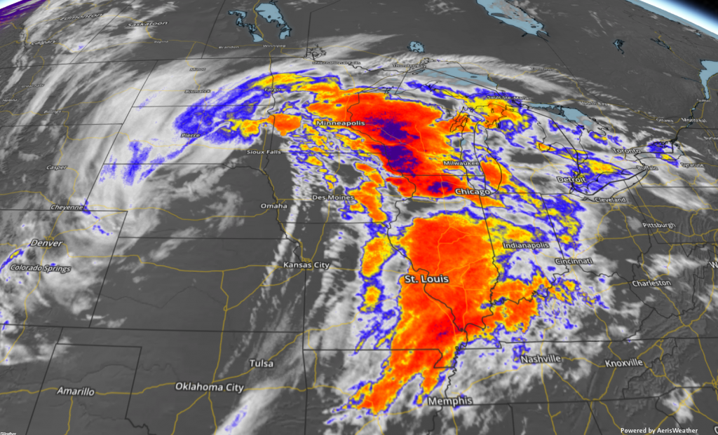 Winter Weather Graphics | Weather Graphic Spotlight - April 2019 Blizzard