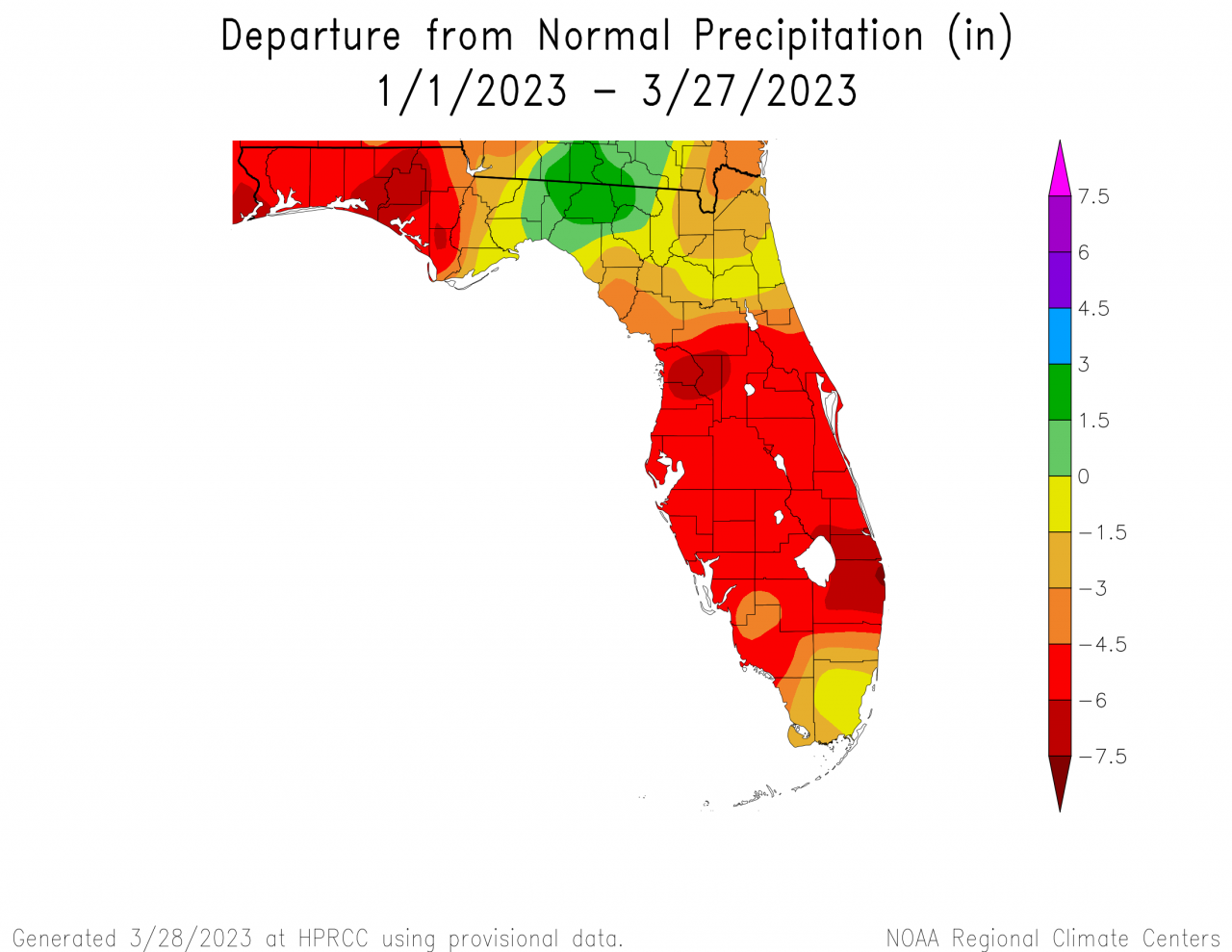 Drought Conditions Persist Across Florida - Praedictix