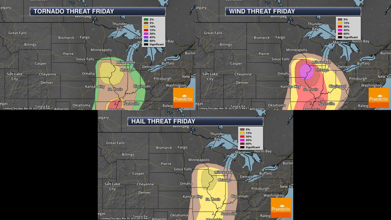Complex Spring Storm Brings Severe, Blizzard, Snow, And Ice Concerns ...
