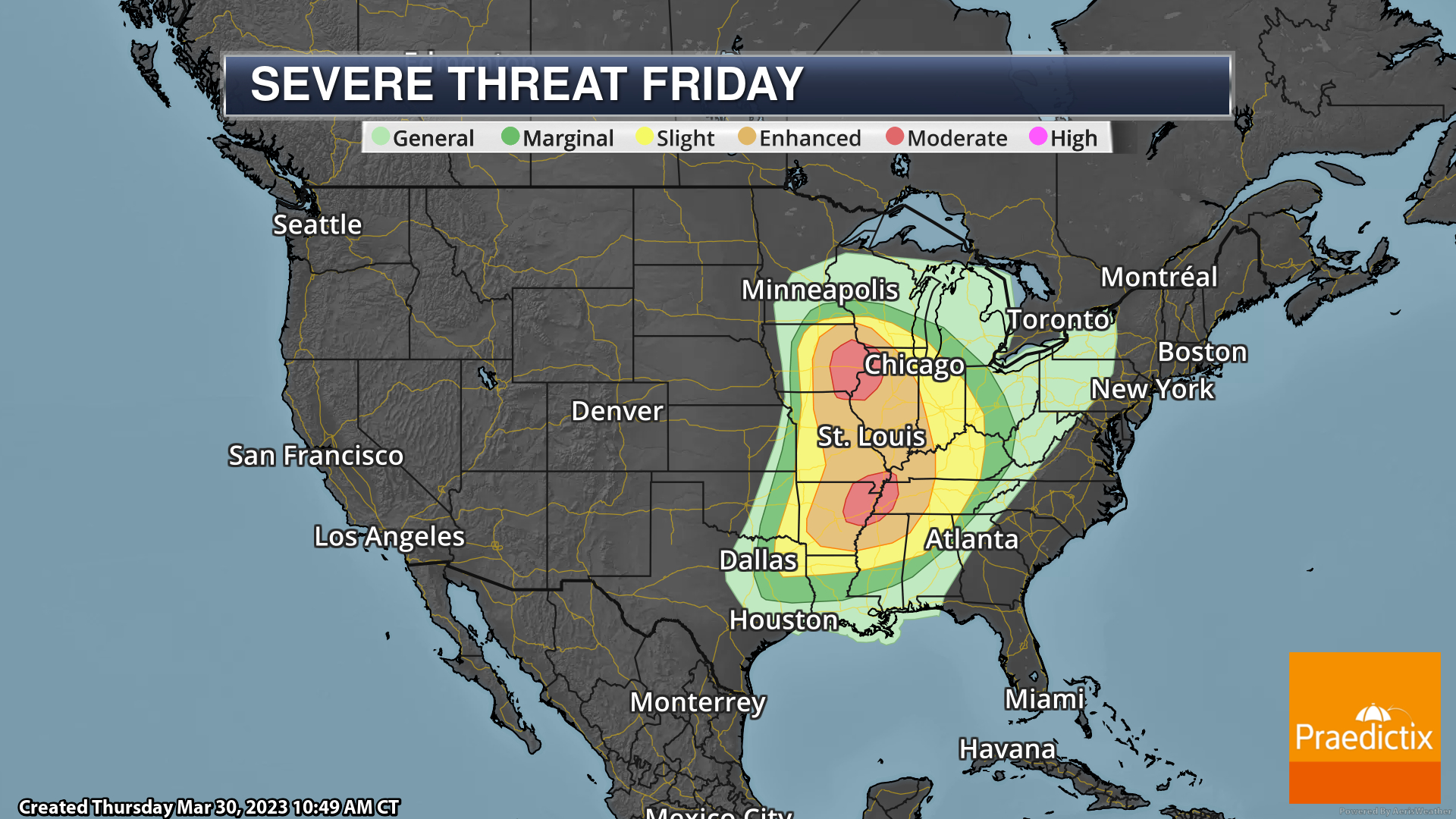 Complex Spring Storm Brings Severe, Blizzard, Snow, And Ice Concerns ...
